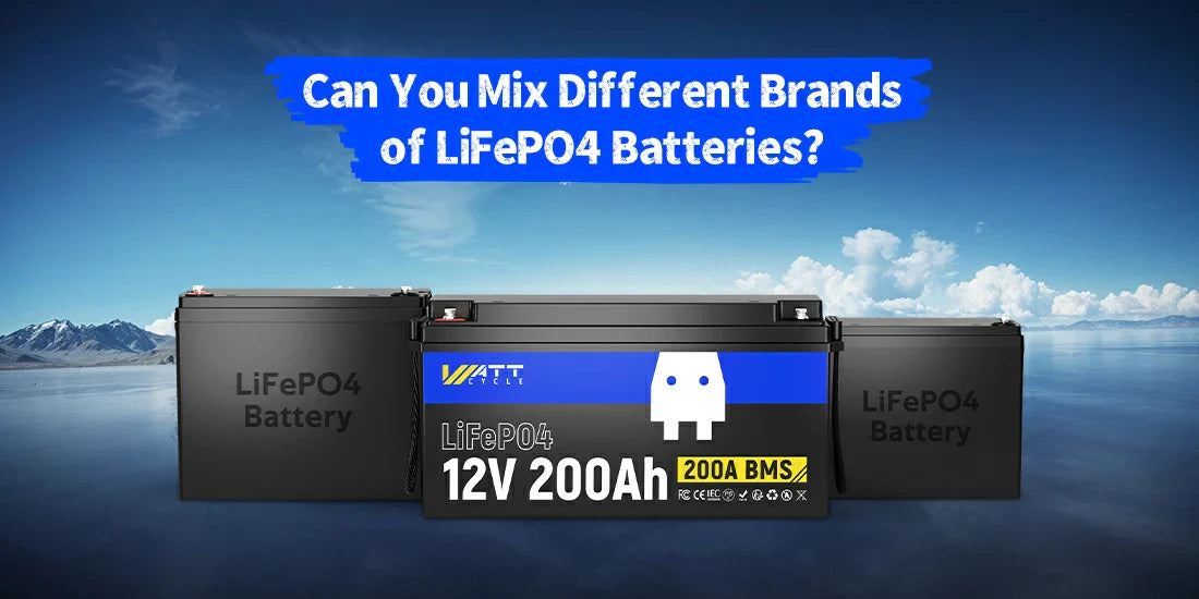 Can You Mix Different Brands of LiFePO4 Batteries? – WattCycle-US