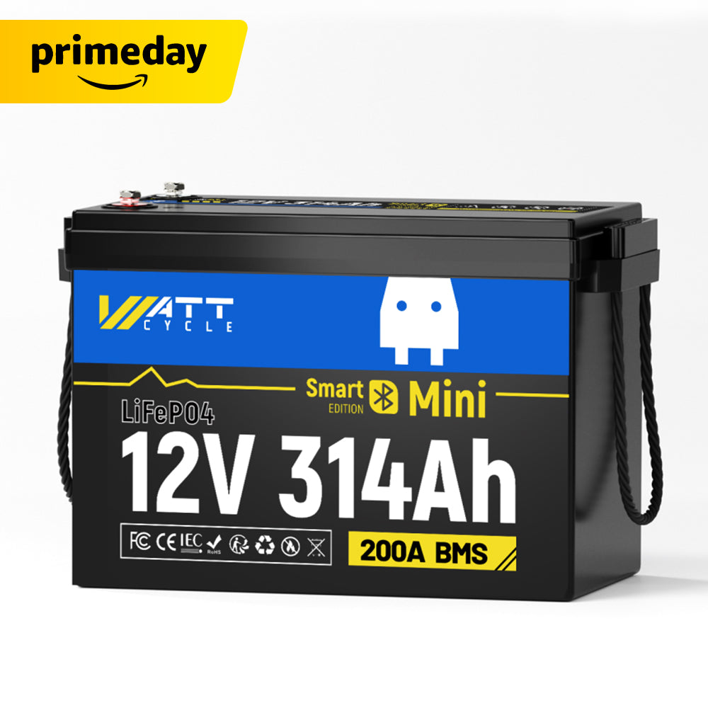 【🏅Price Match】12V 314Ah LiFePO4 Battery with Bluetooth – WattCycle-US