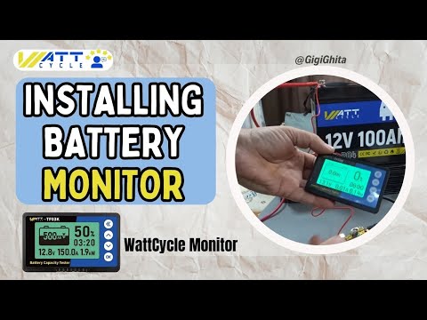 500A LiFePO4 Battery Monitor with Shunt – WattCycle-US